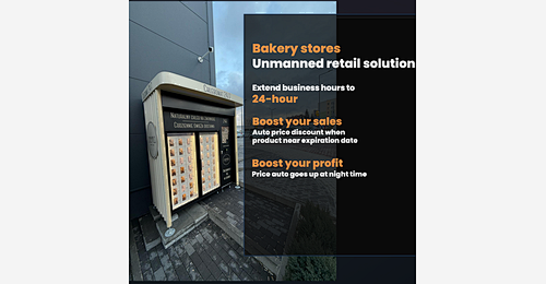 A New Form of Unmanned Bakery—Bakery Vending Machine - Guangzhou Micron ...